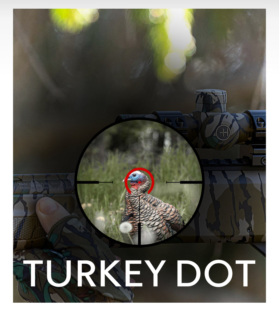 Mossy Oak Hawke Vantage IR 1-4x20 Turkey Dot Reticle Scope ...